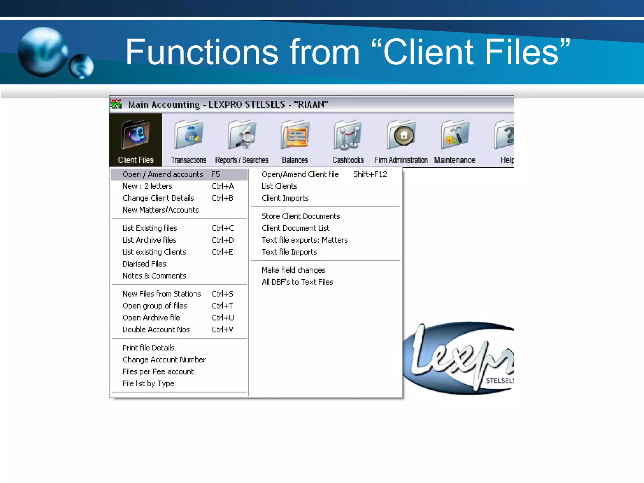Lexpro Accounting Presentation | PPS
