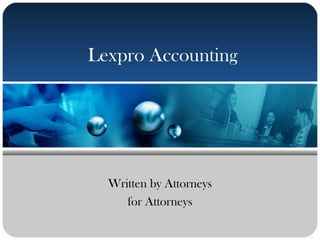 Lexpro Accounting Presentation | PPS