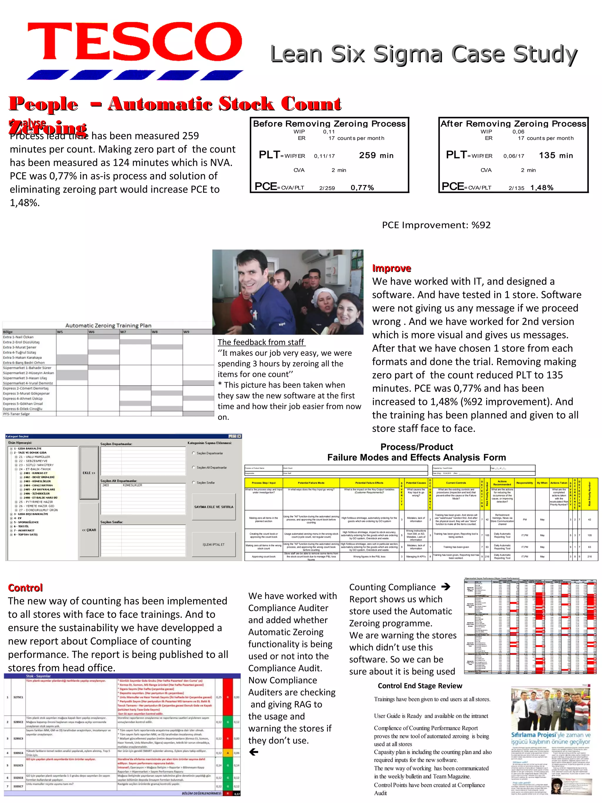 Case Study - Lean Six Sigma | PPT