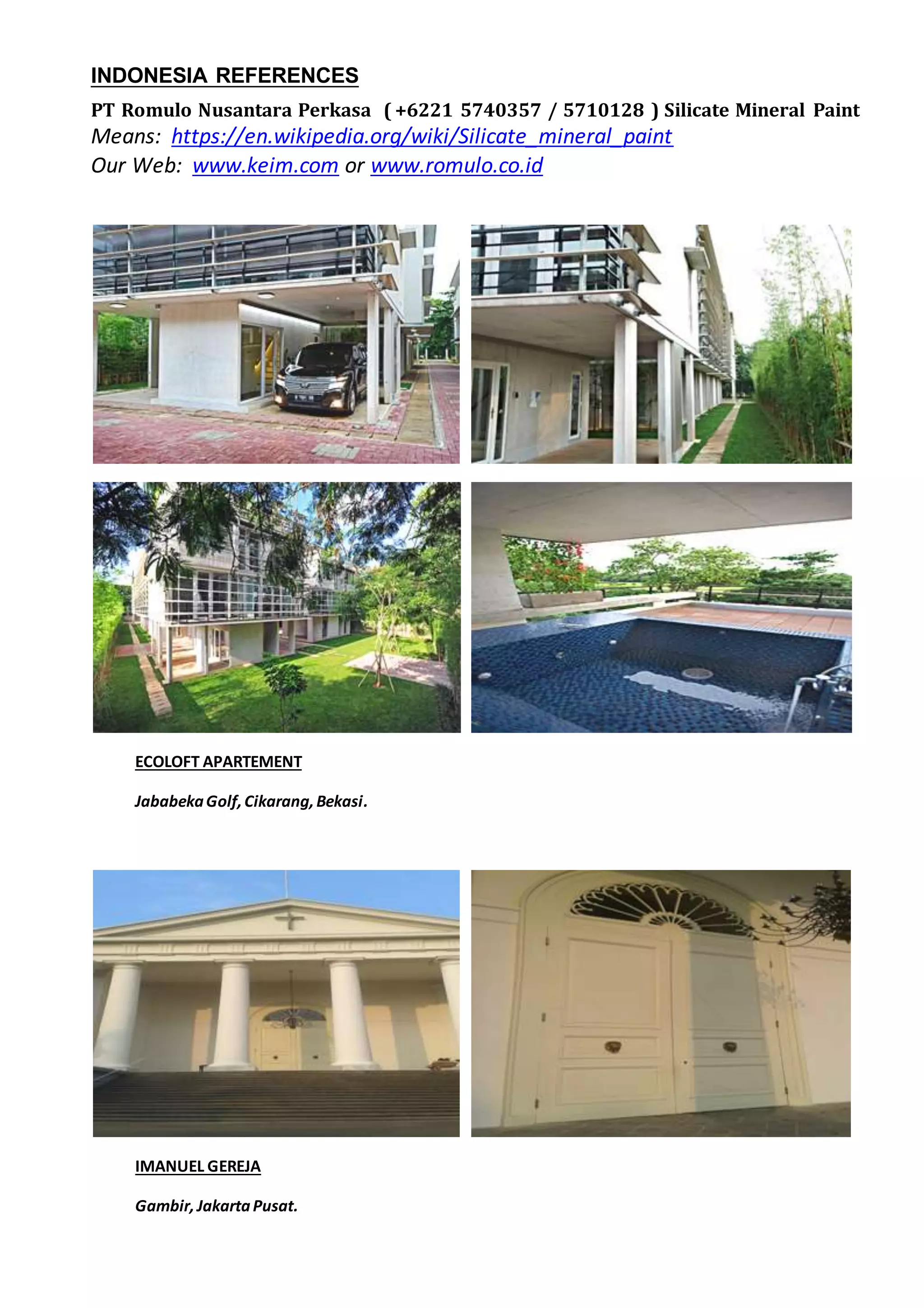 REFERENCE SILICATE PAINT | DOCX