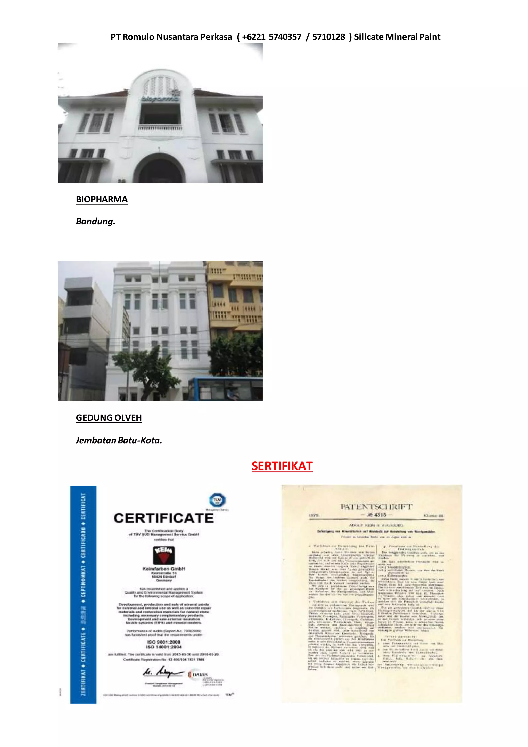 REFERENCE SILICATE PAINT | DOCX