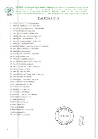 NOP certificate 2015 | PDF