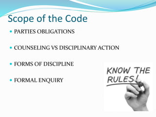 disciplinary procedure | PPTX