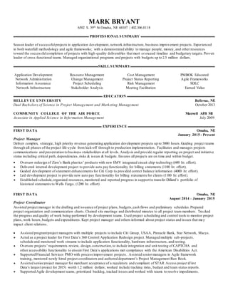 MARK BRYANT- Just Resume | PDF