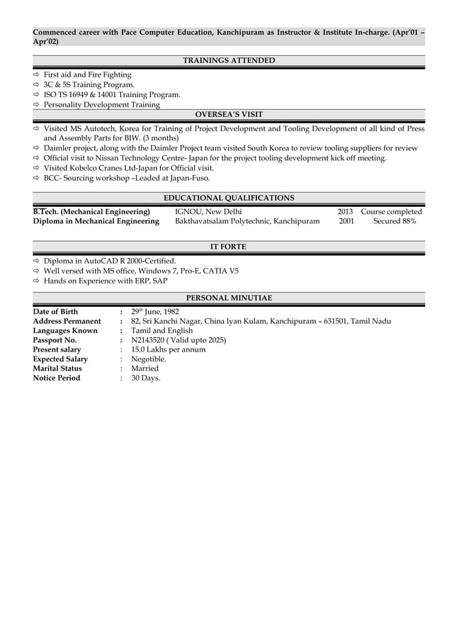 TPG CV_update 04042016 | PDF