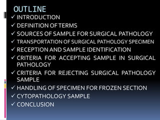 surgical pathology | PPTX