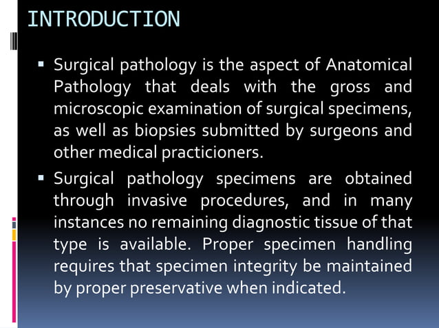 surgical pathology | PPTX