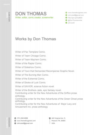 Resume_DonThomas | PDF