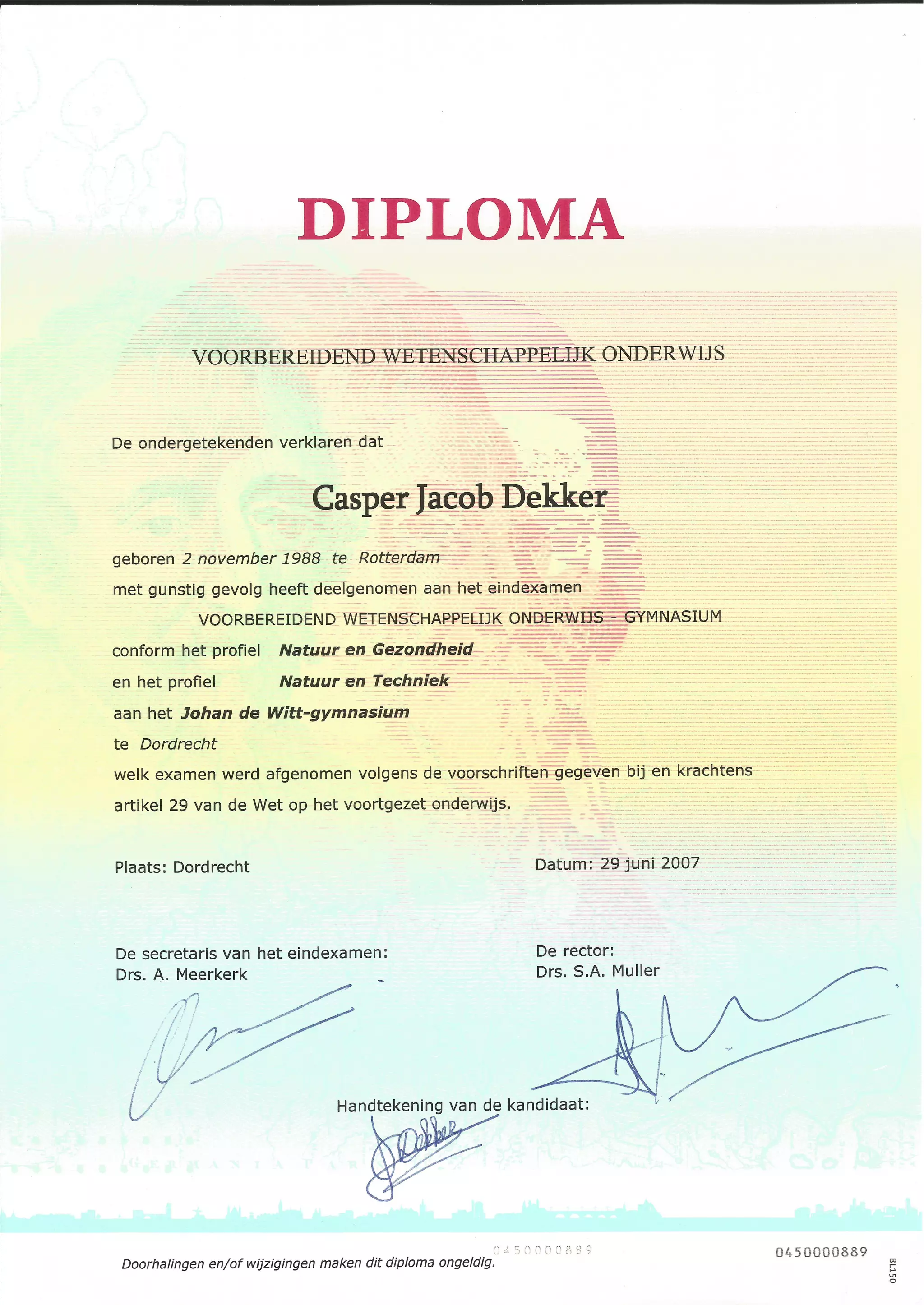 Middelbare school diploma | PDF