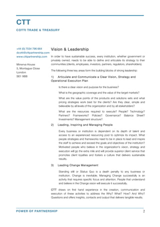CTT Profile.pdf | PDF | Business Banking & Finance | Business