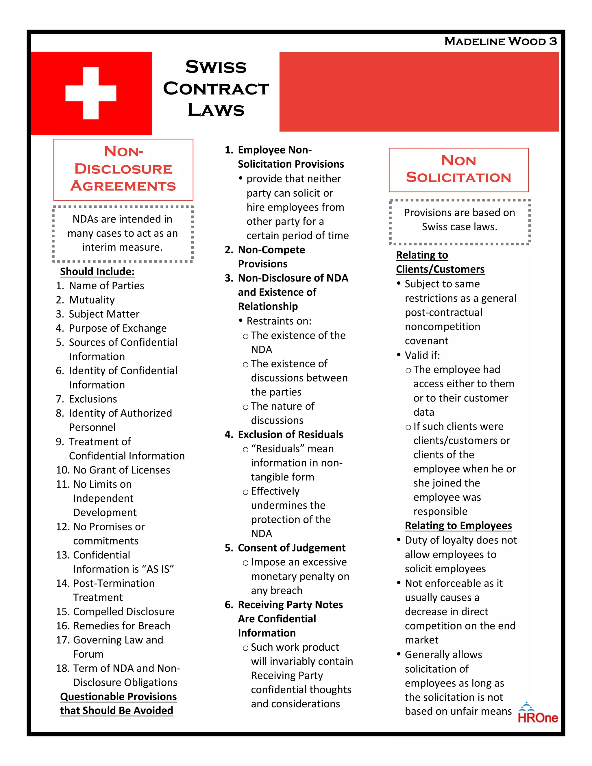 Swiss Contract Law | PDF | Business | Business and Finance