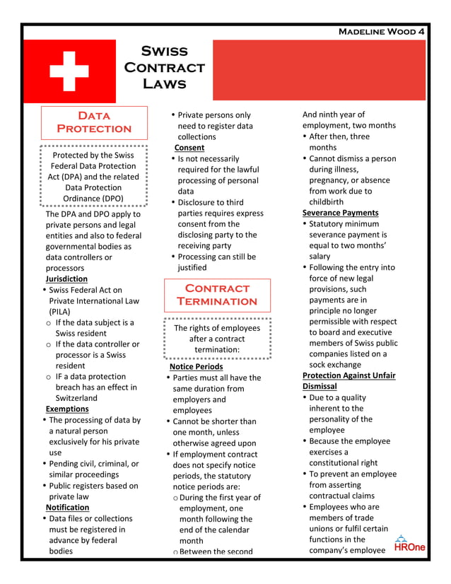 Swiss Contract Law | PDF | Business | Business and Finance
