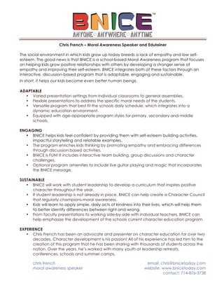 What is BNICE | PDF