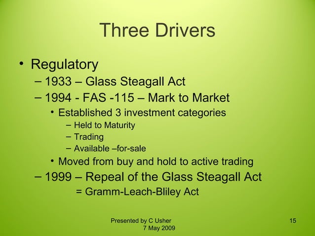 The Role of Treasurer | PPT