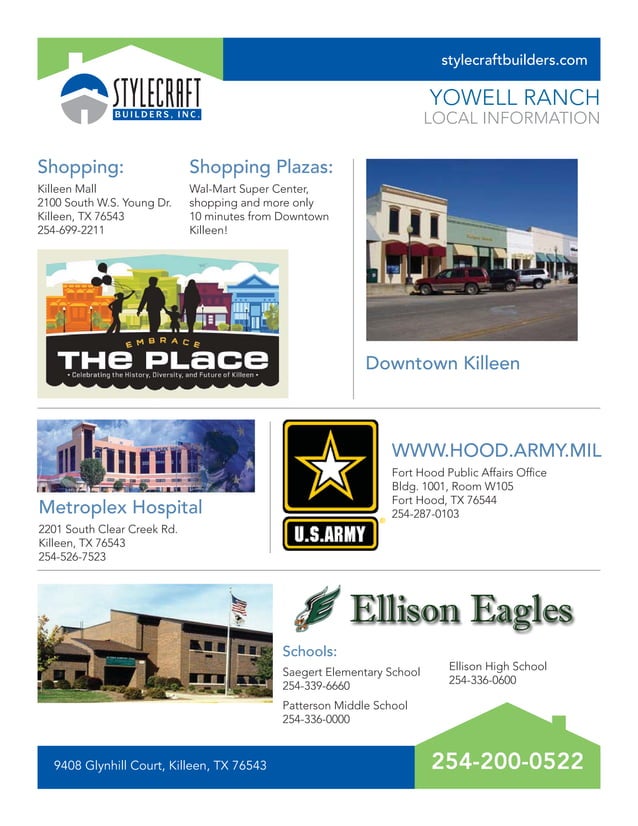 Yowell Ranch CommunityBrochure | PDF