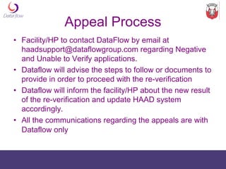 DataFlow (UAE Nursing HAAD) | PPT