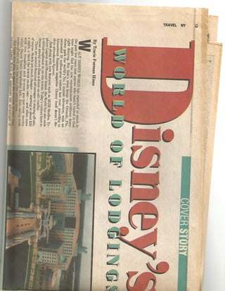 Disney hotel article | PDF