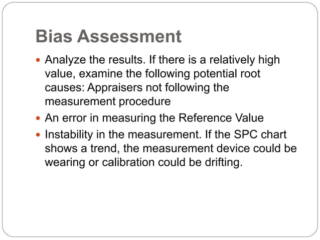 Measurement System Analysis (MSA) | PPTX