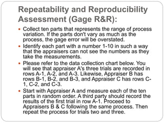 Measurement System Analysis (MSA) | PPTX