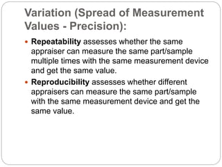 Measurement System Analysis (MSA) | PPTX