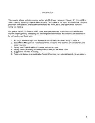 Project Paper Company Report | DOCX