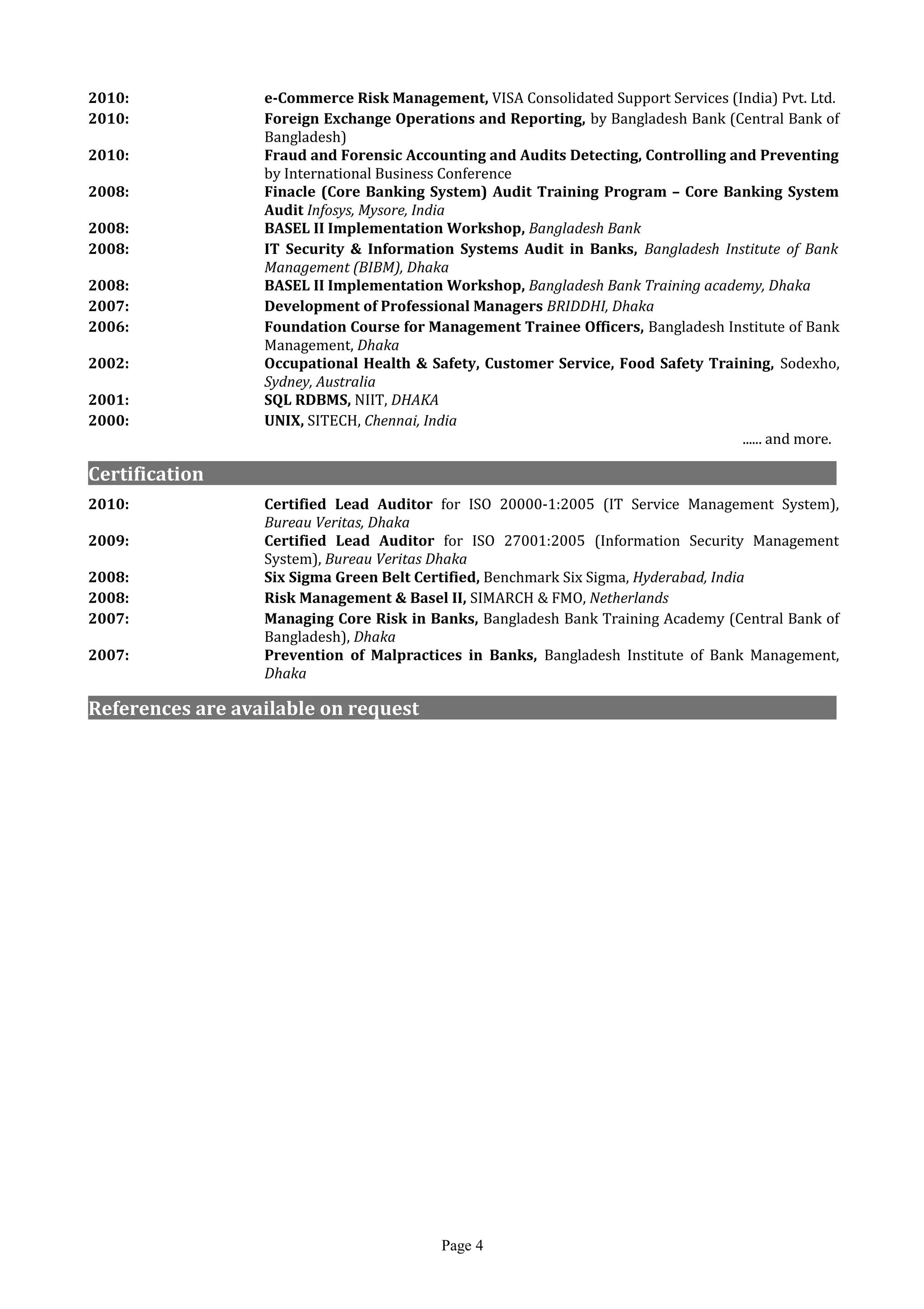 CV Faizur Rahman RM 2015 | DOC