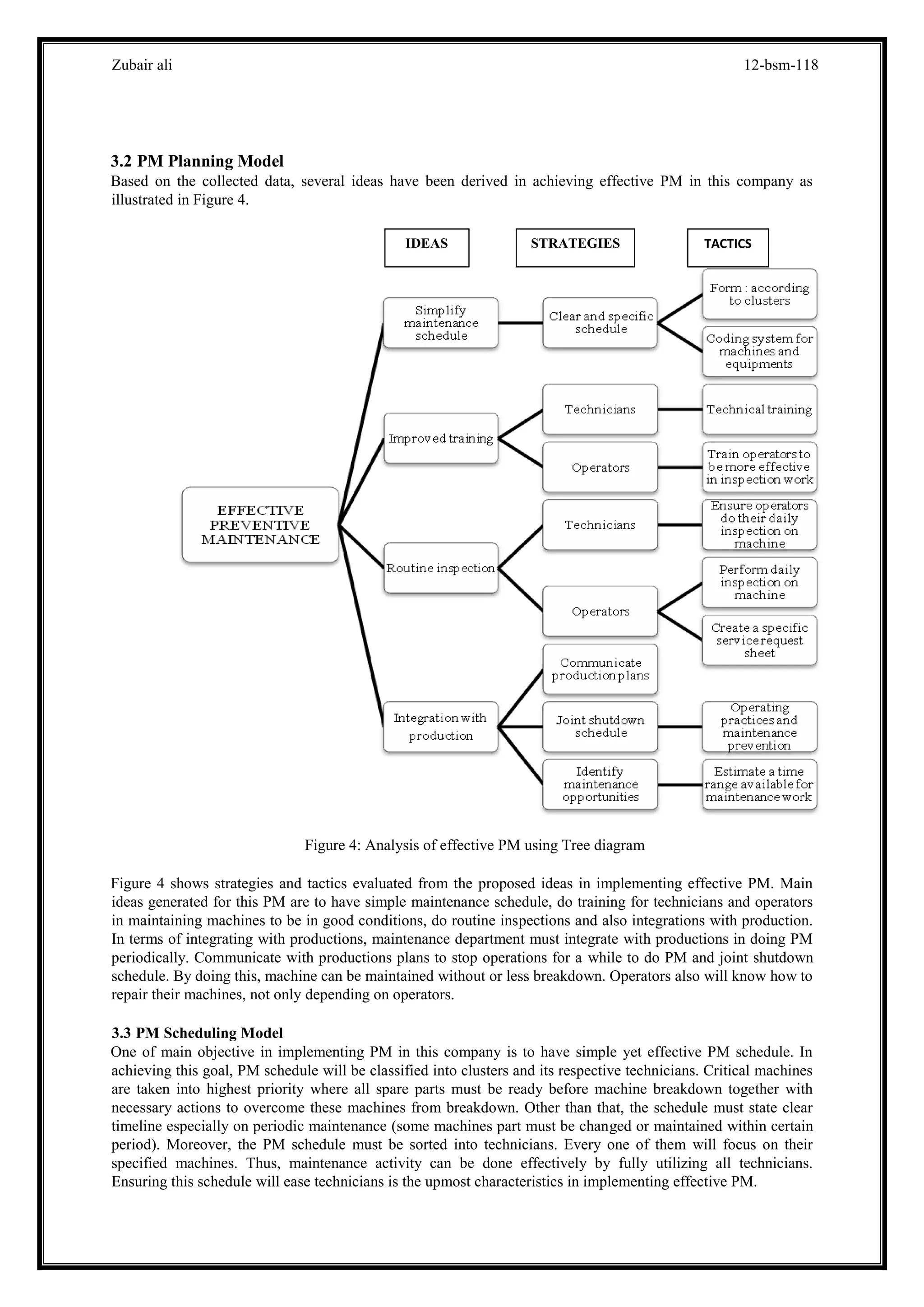 A CASE STUDY ON PREVENTIVE MAINTENANCE | PDF