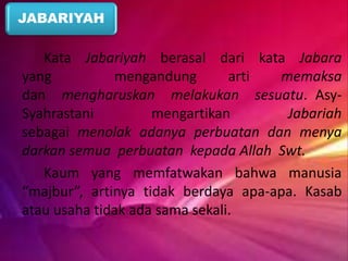 73 FIRQAH DALAM ISLAM | PPTX