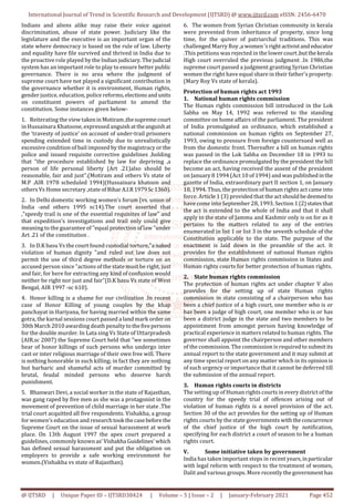 Human Rights in India A Brief Study | PDF