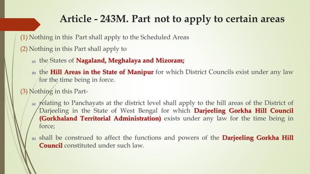 73rd Constitutional Amendment Act, 1992.pptx | Civic affairs | Politics