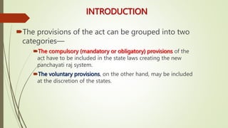 73rd Constitutional Amendment Act, 1992.pptx