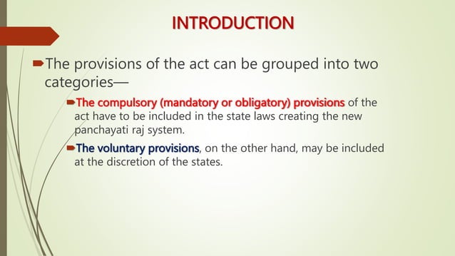 73rd Constitutional Amendment Act, 1992.pptx | Civic affairs | Politics