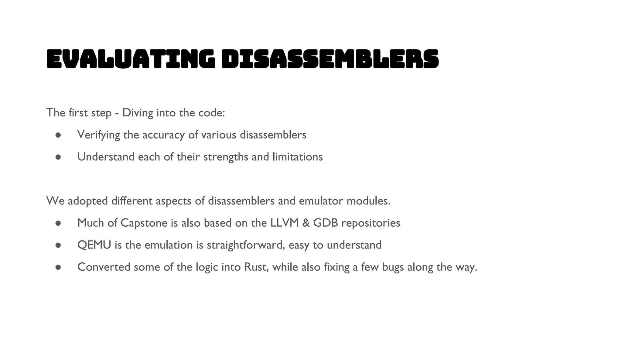 Finding Xori: Malware Analysis Triage with Automated Disassembly | PPT
