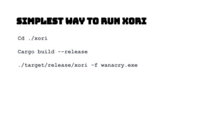 Finding Xori: Malware Analysis Triage with Automated Disassembly | PDF
