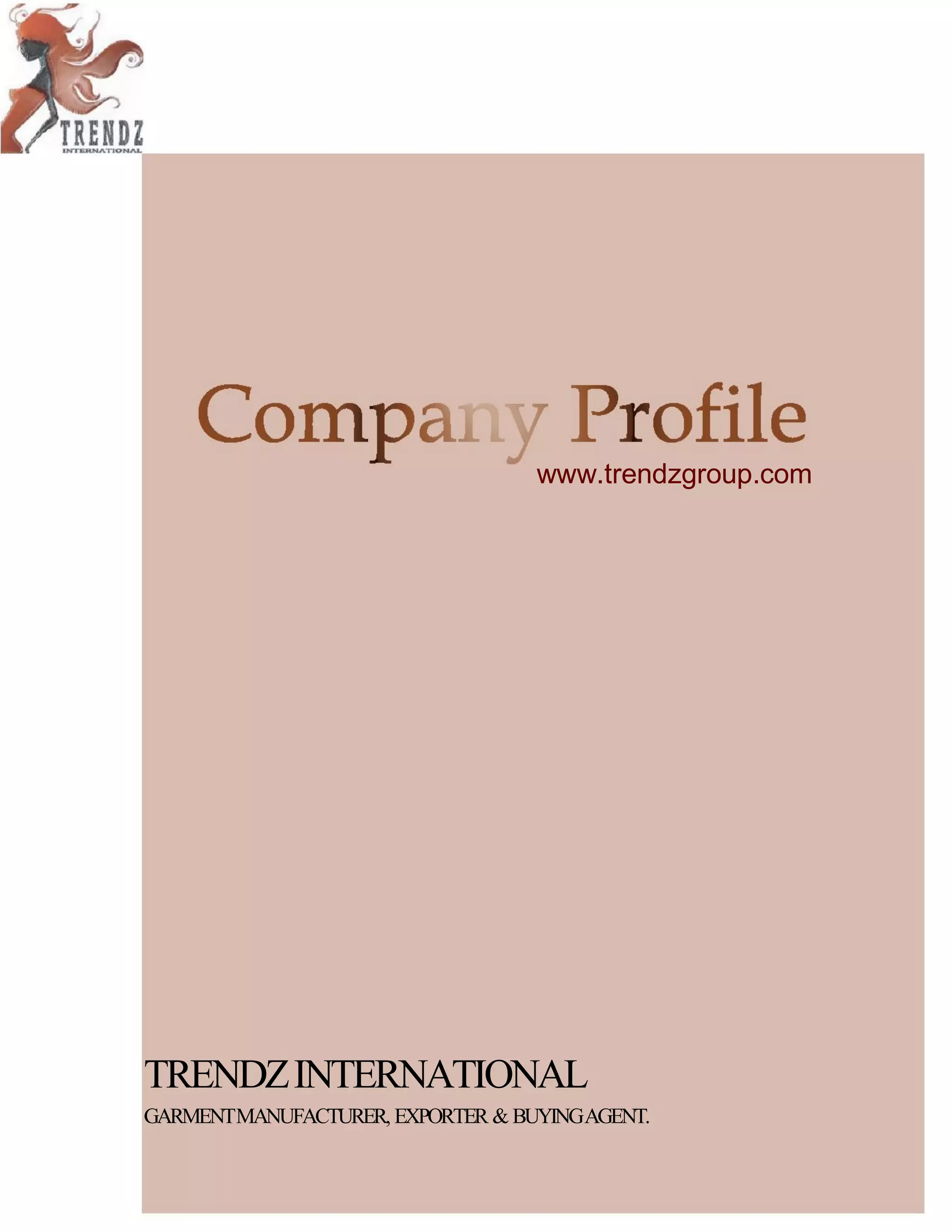 TRENDZ PROFILE 2016 | PDF