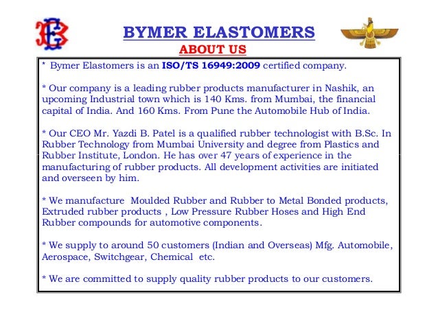 INTRODUCTORY BYMER PROFILE