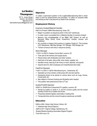 Le | PDF | Logistics | Business