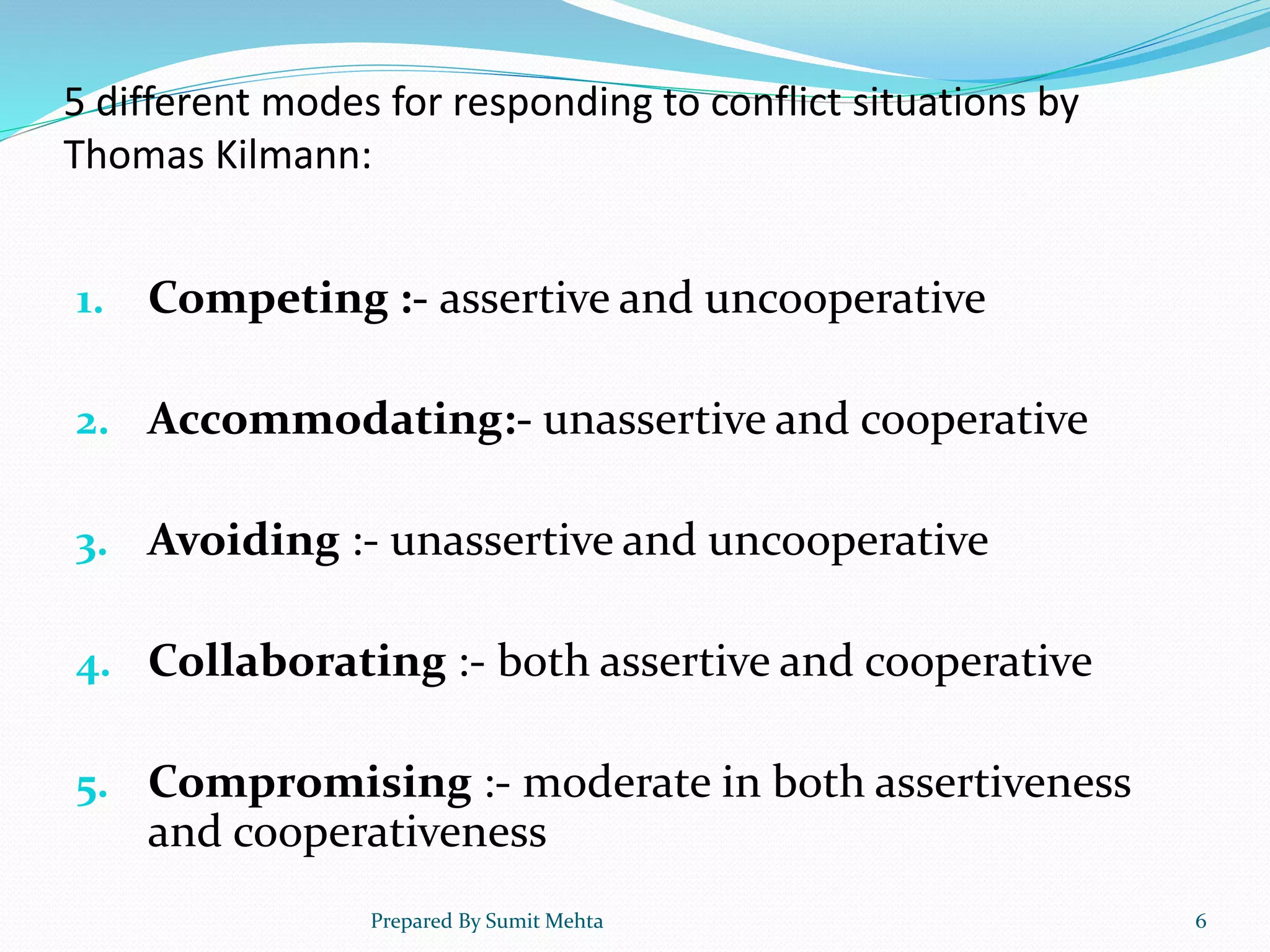 Thomas_Kilmann_Conflict_Management_SumitMehta | PPSX