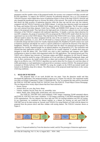 An assistive model of obstacle detection based on deep learning: YOLOv3 for visually impaired ...