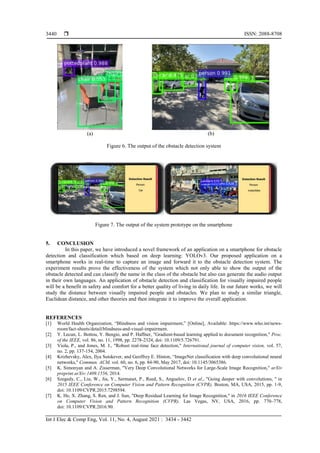 An assistive model of obstacle detection based on deep learning: YOLOv3 for visually impaired ...