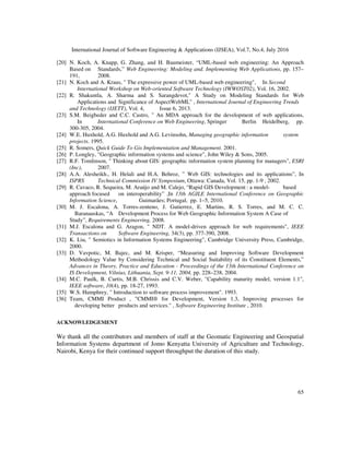 TOWARDS A NEW METHODOLOGY FOR WEB GIS DEVELOPMENT | PDF