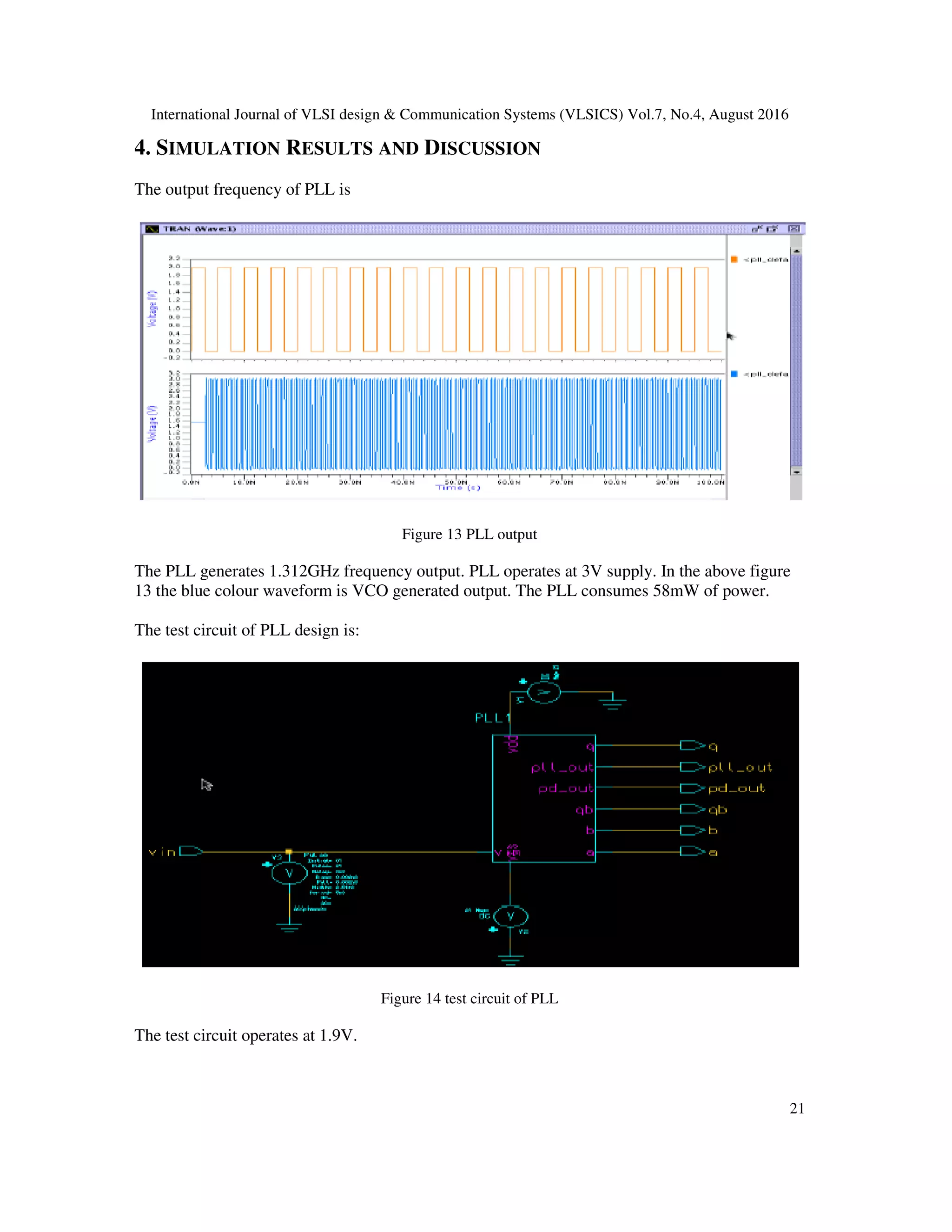 DESIGN OF DIGITAL PLL USING OPTIMIZED PHASE NOISE VCO | PDF