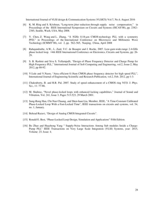 DESIGN OF DIGITAL PLL USING OPTIMIZED PHASE NOISE VCO | PDF
