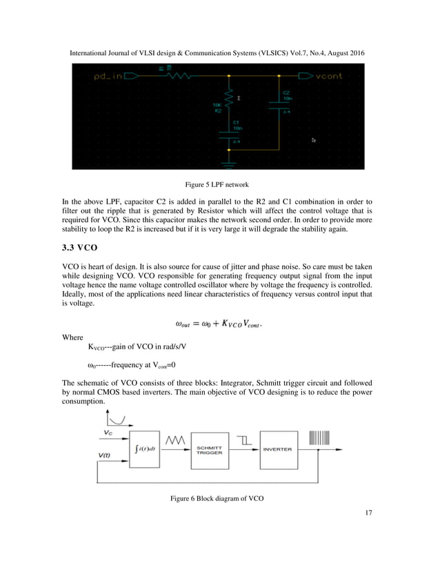 DESIGN OF DIGITAL PLL USING OPTIMIZED PHASE NOISE VCO | PDF