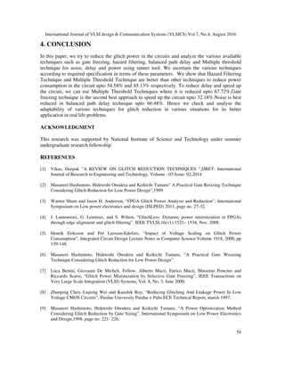 Glitch Analysis and Reduction in Digital Circuits | PDF