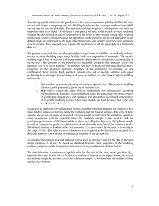 Data Partitioning for Ensemble Model Building | PDF