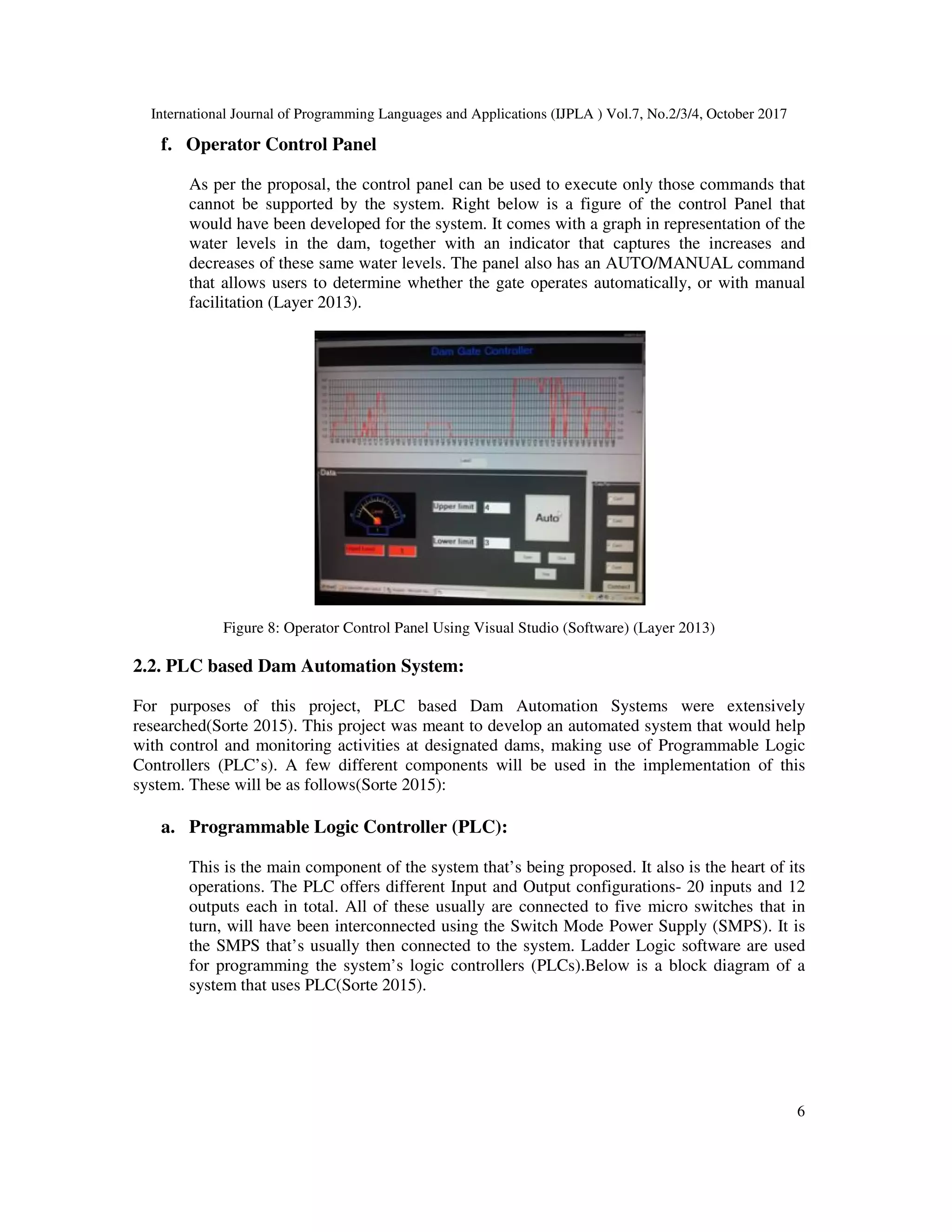 A SYSTEM FOR REMOTE MONITORING AND CONTROLLING OF DAMS | PDF