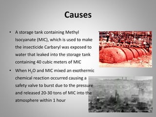 Chemical Disasters | PPTX