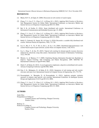 DESIGN AND IMPLEMENTATION OF CARPOOL DATA ACQUISITION PROGRAM BASED ON WEB CRAWLER | PDF