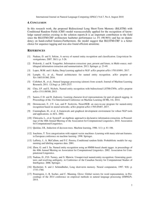 BIDIRECTIONAL LONG SHORT-TERM MEMORY (BILSTM)WITH CONDITIONAL RANDOM FIELDS (CRF) FOR KNOWLEDGE ...